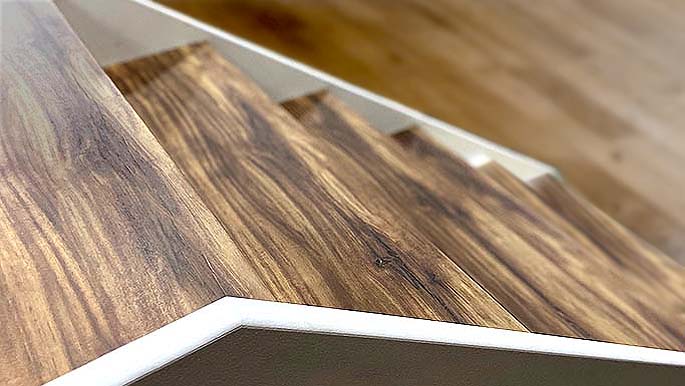 Square Nose Step Treads By BestTread™ Are 1 Piece & Seamless