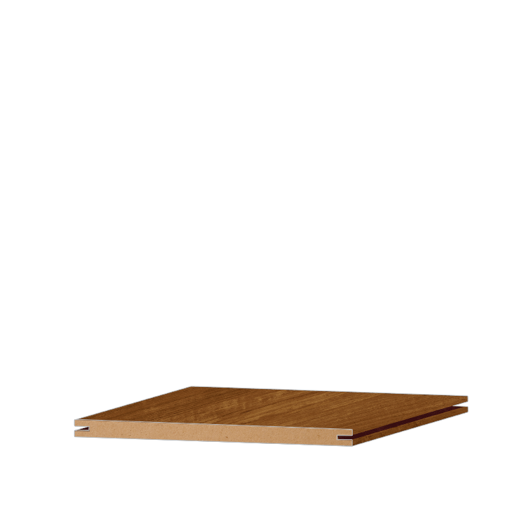 Fiery Brown Platform Plank - BestTread