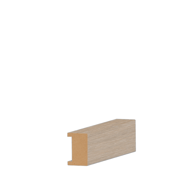 Heirloom Oak Square Nose Tread W/Return - BestTread