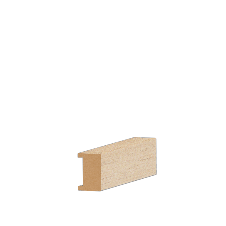 Oak Naturale Square Nose Tread W/Return - BestTread