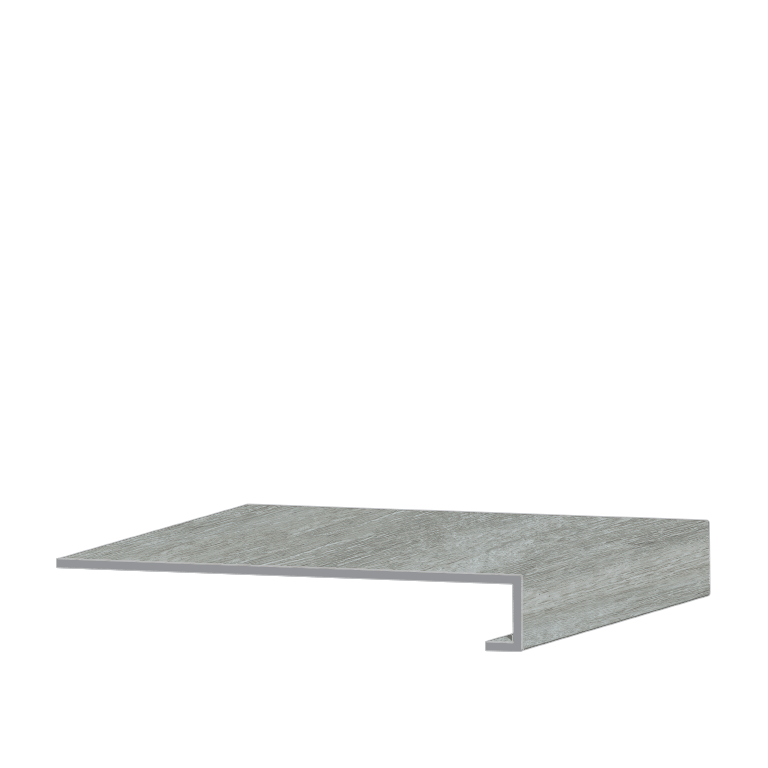 Essential Gray Square Nose Tread - BestTread