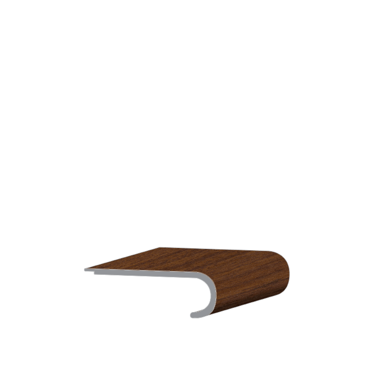 Vintage Cherry Round Flush Landing Stair - BestTread