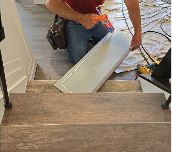 Square Nose Step Treads By BestTread™ Are 1 Piece & Seamless